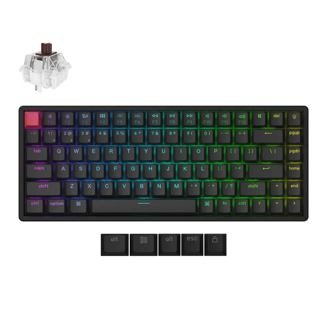 Keychron K2X-J3, 75% layout, QMK, RGB Backlight, Aluminum Frame Super